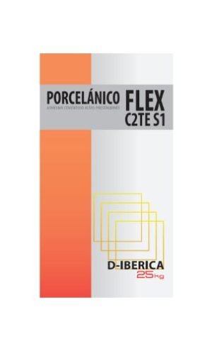 CEMENTO COLA PORCELANICA FLEXIBLE C2 TE 25Kg